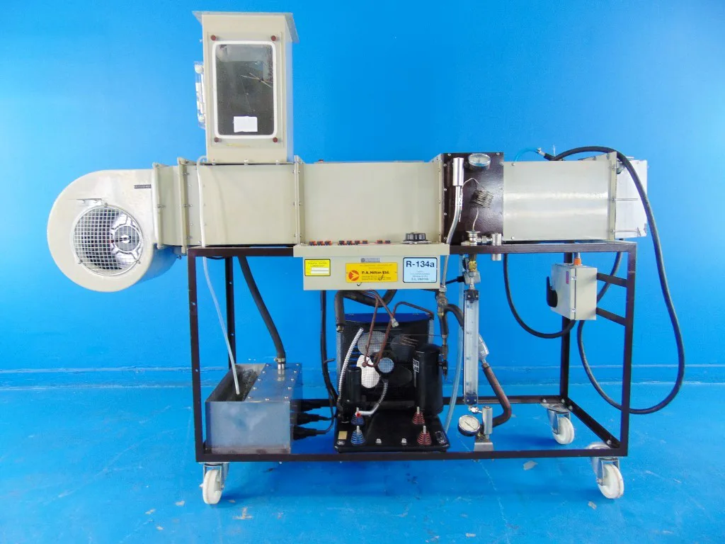 P.A Hilton LTD A660 P. A. Air-Conditioning Laboratory Unit - See yellow ...